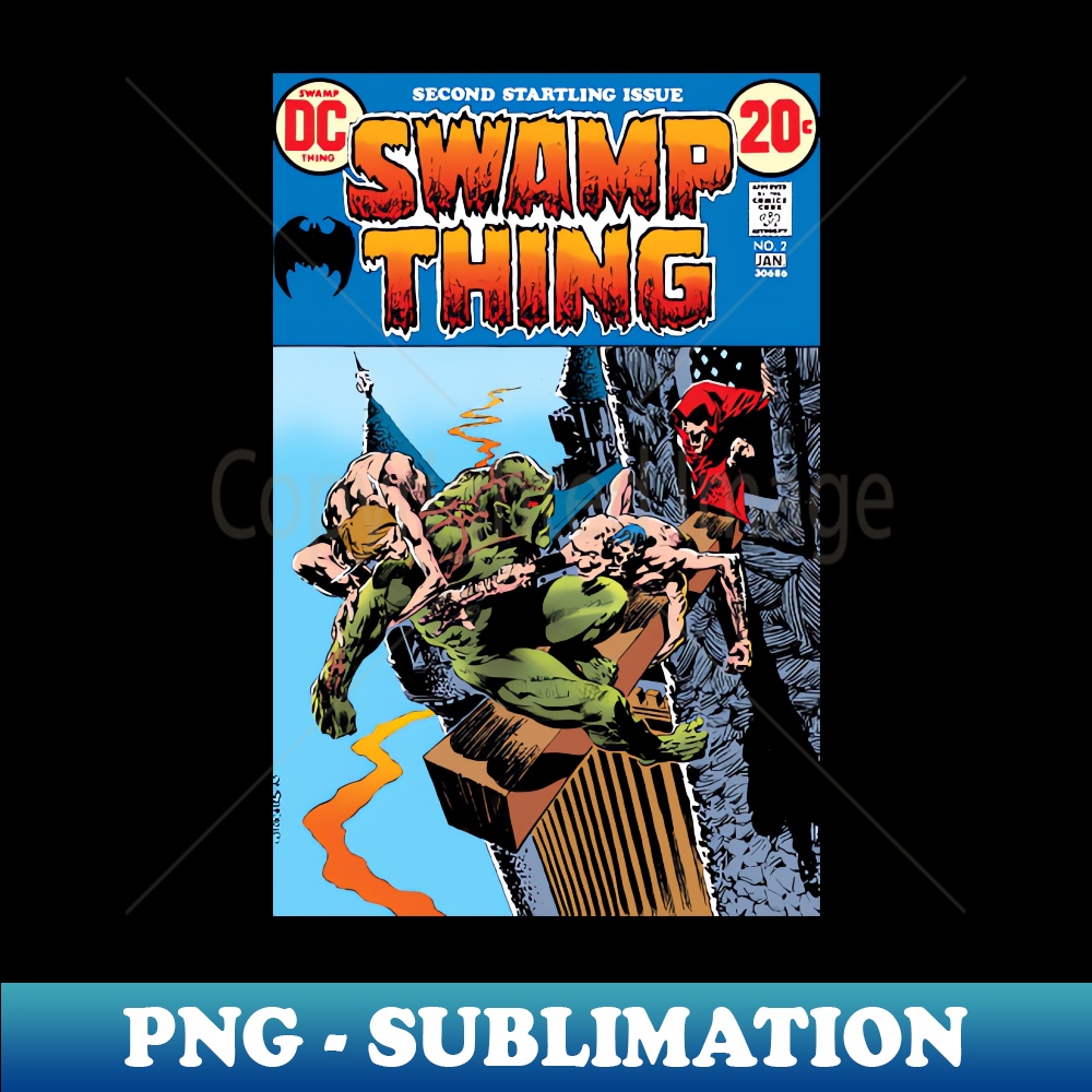 Swamp Thing - Special Edition Sublimation PNG File - Capture | Inspire ...