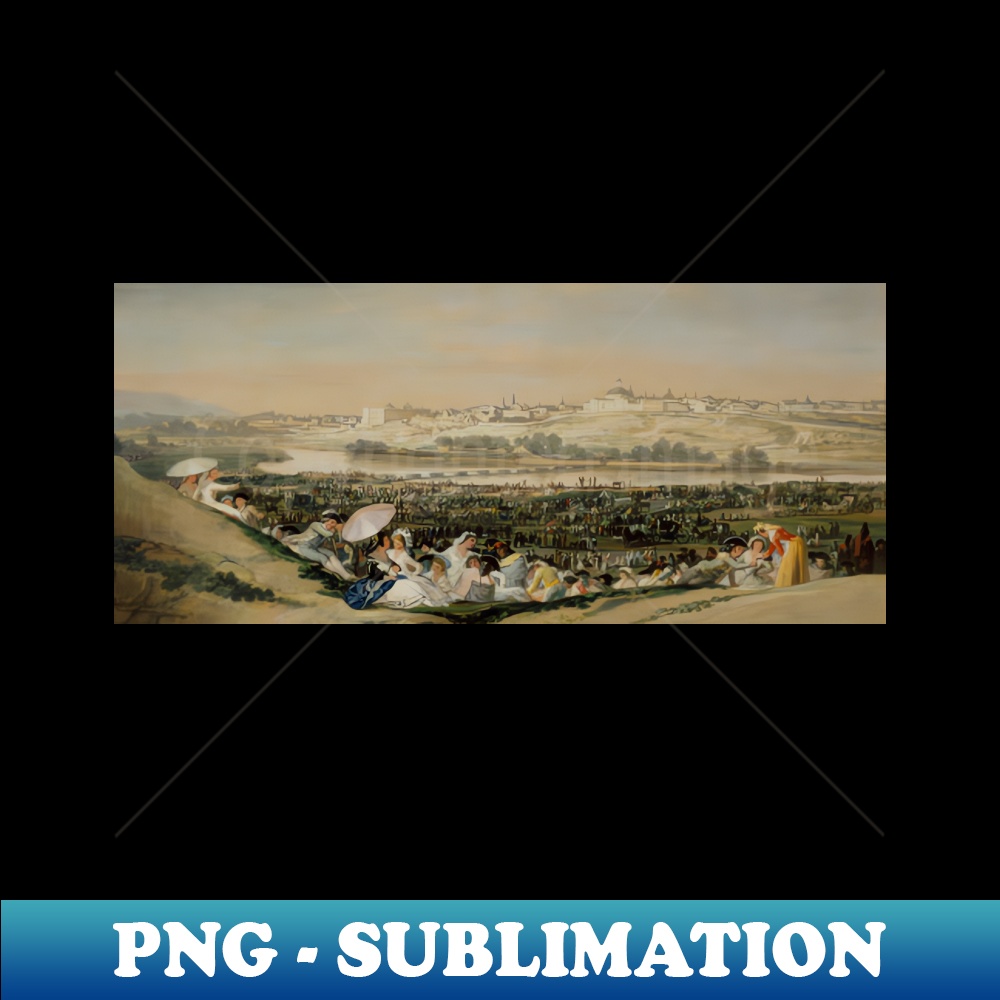 The Meadow of San Isidro by Francisco Goya - Aesthetic Subli | Inspire ...