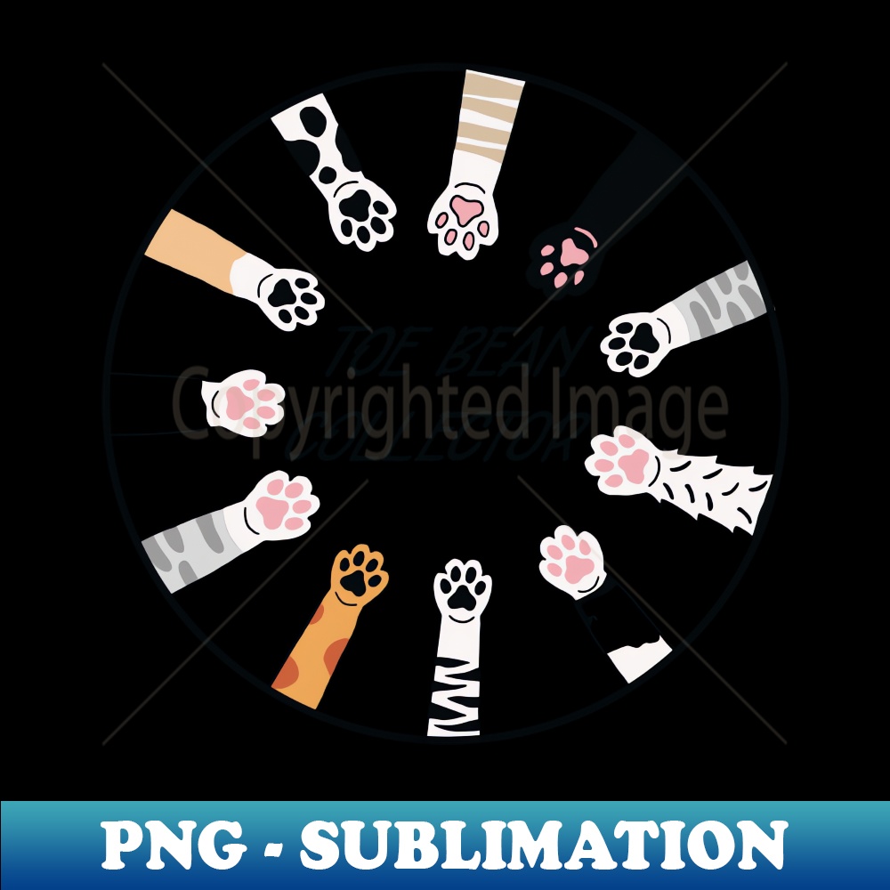 Toe Bean - High-Resolution PNG Sublimation File - Vibrant an | Inspire ...