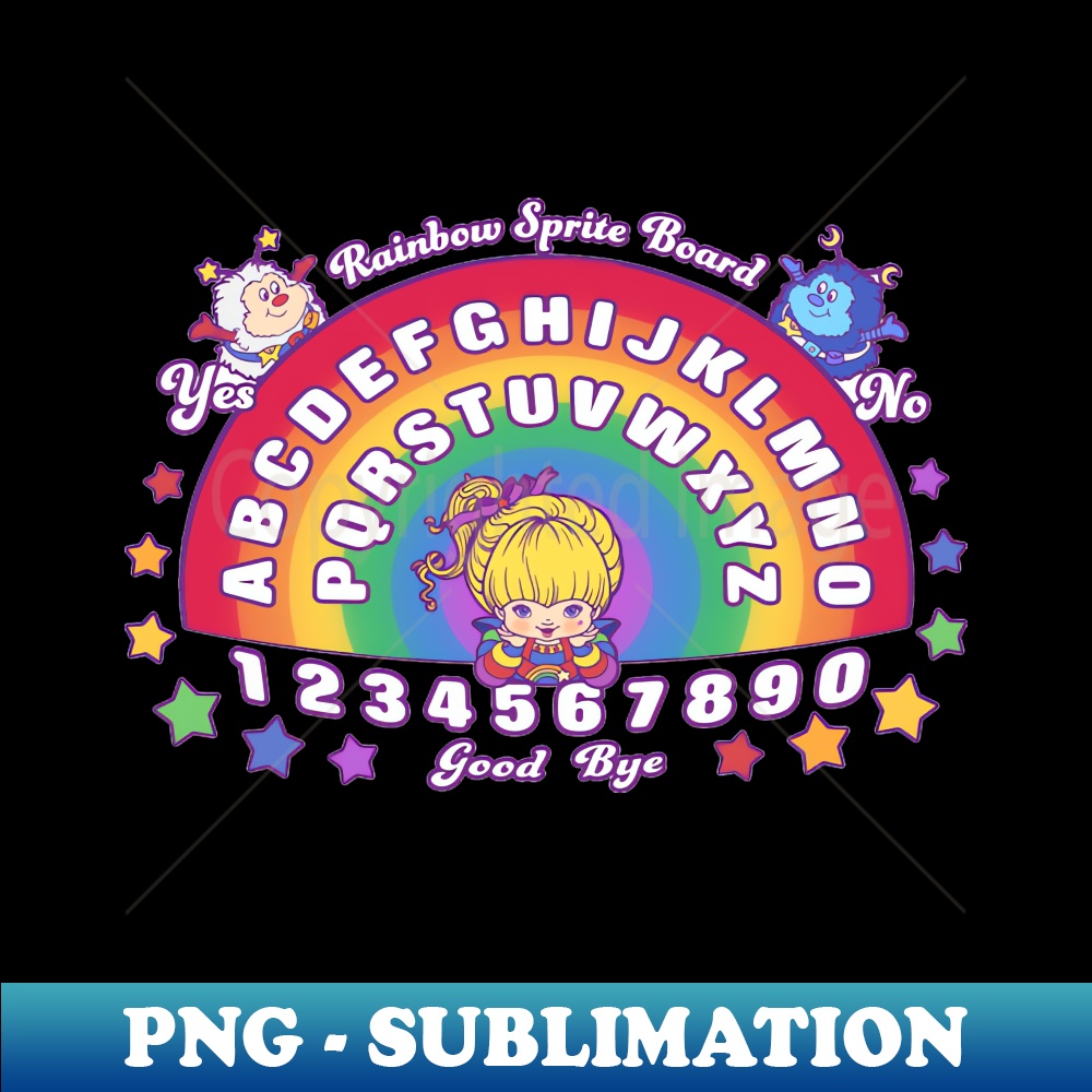 Rainbow Sprite Board - Unique Sublimation PNG Download - Cre | Inspire ...