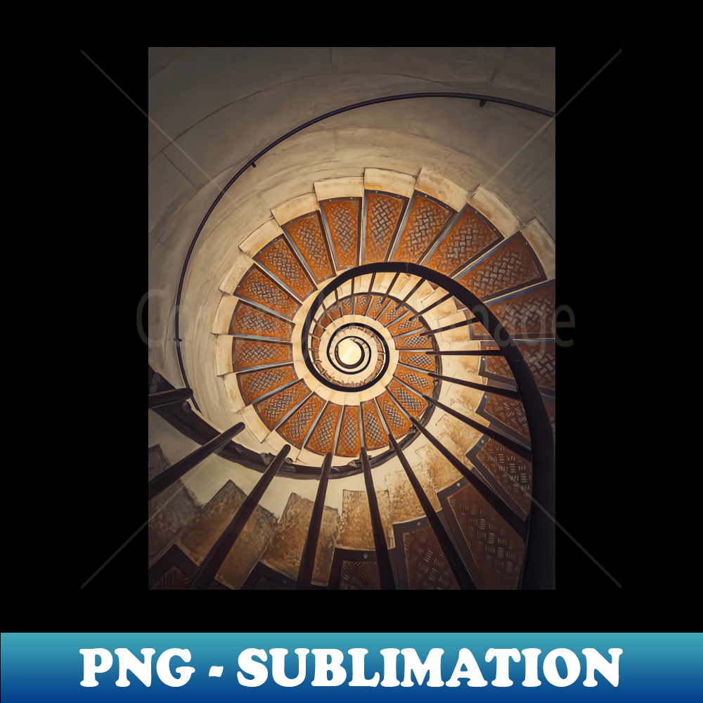 Circular staircase - Signature Sublimation PNG File - Spice | Inspire ...