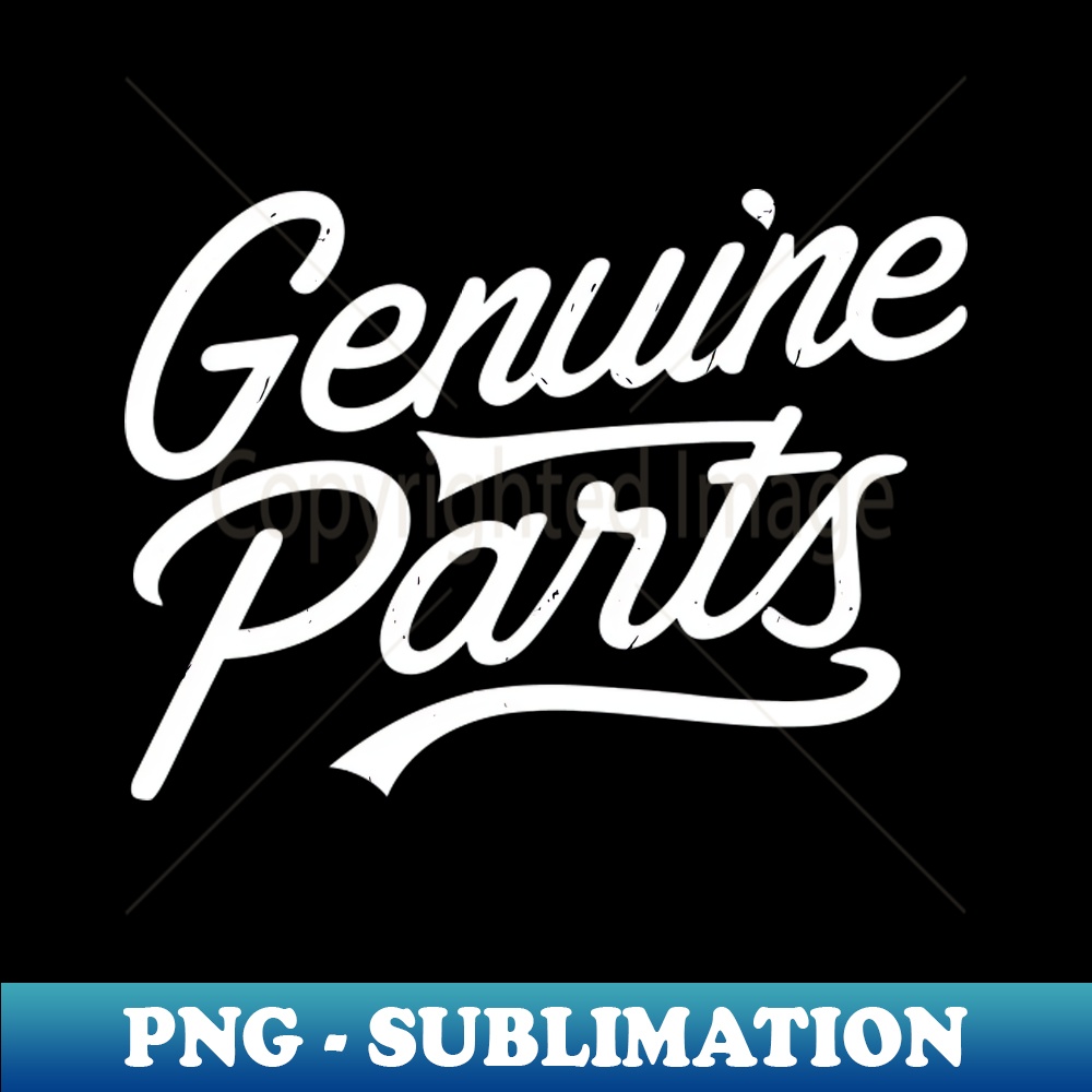 Genuine Parts Shop Sign - Professional Sublimation Digital D | Inspire ...