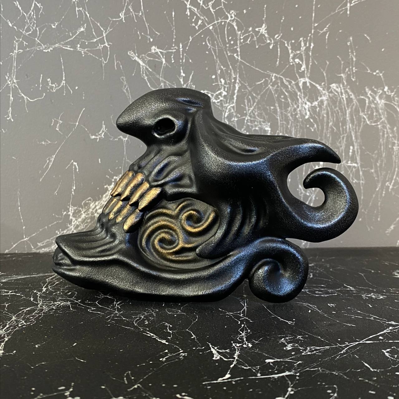 Half Face Samurai Mask, Ronin Oni Mempo mask, Japanese Demon - Inspire ...