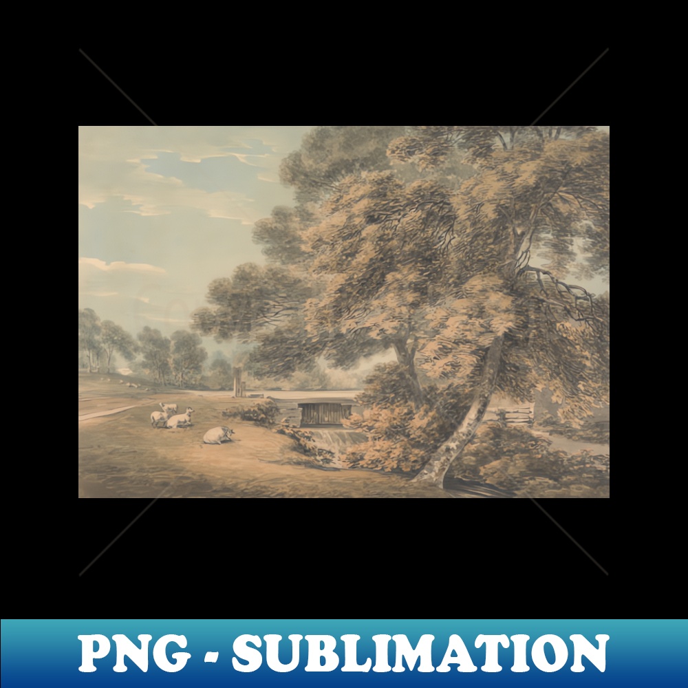 The Trees and River in the Park at Coleorton Hall Leicesters | Inspire ...