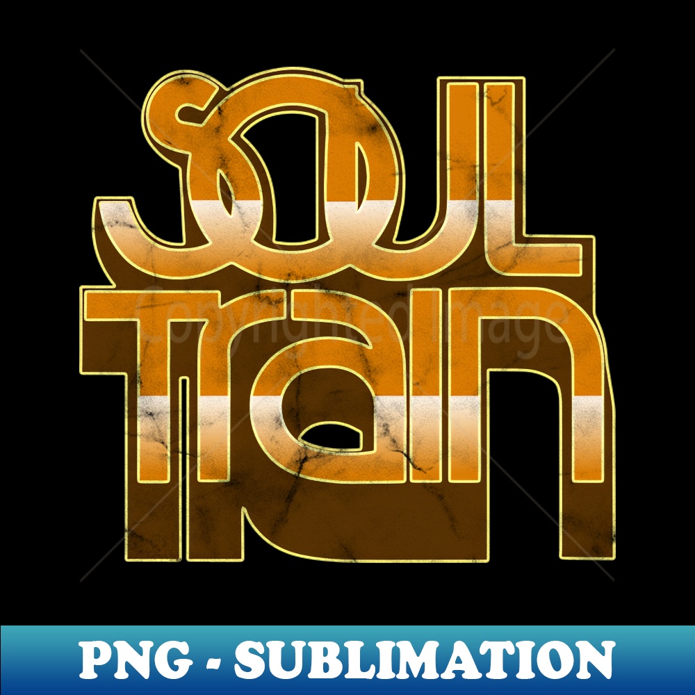 Soul Train vintage distressed - Aesthetic Sublimation Digita | Inspire ...