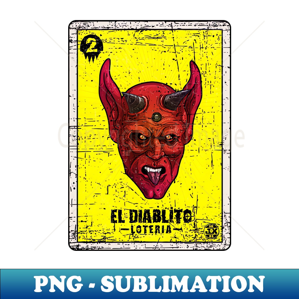 El Diablito Loteria - PNG Transparent Digital Download File | Inspire ...