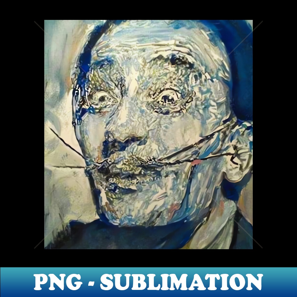 Salvador Dali - PNG Transparent Sublimation Design - Stunnin - Inspire ...