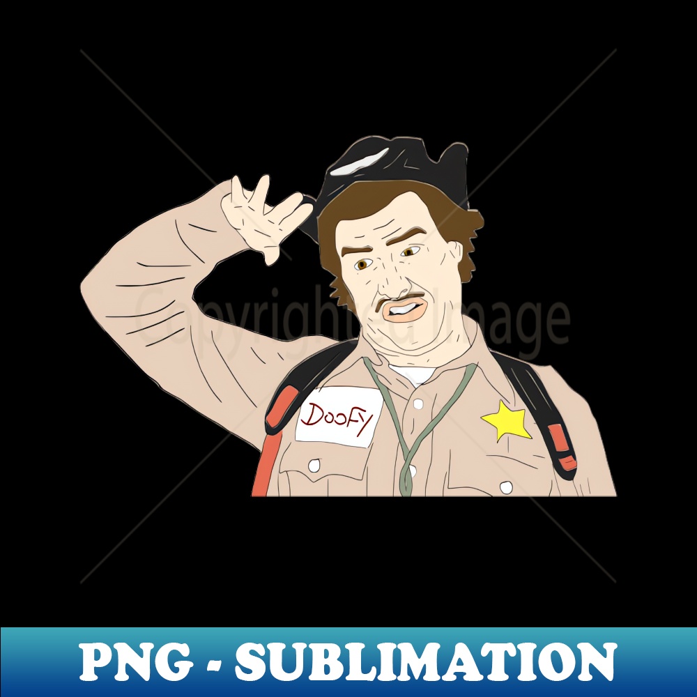 Officer Doofy - PNG Transparent Sublimation Design - Transfo | Inspire ...