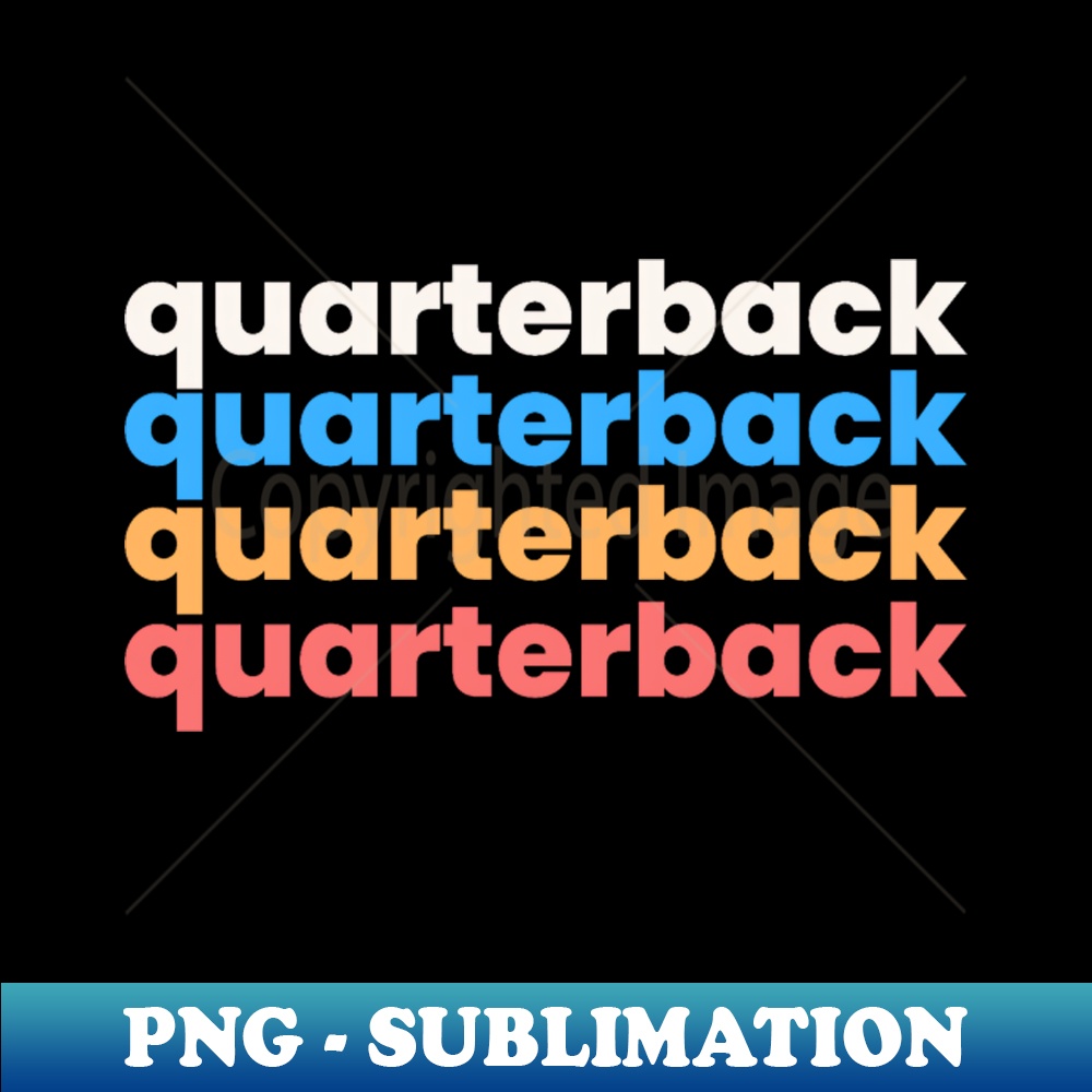 Retro quarterback - PNG Sublimation Digital Download - Perfe | Inspire Uplift