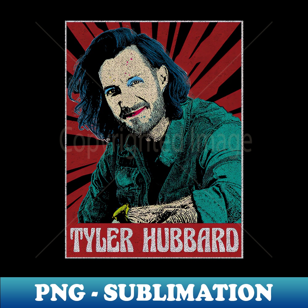 Tyler Hubbard Pop Art Style - Sublimation-Ready PNG File - V | Inspire ...