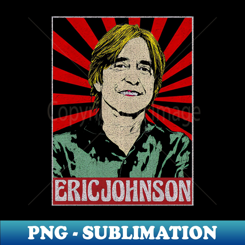 Eric Johnson Pop Art Style - Artistic Sublimation Digital Fi | Inspire ...