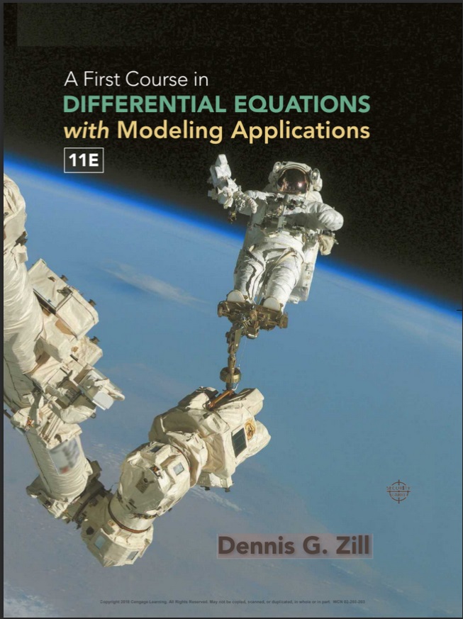 A First Course in Differential Equations with Modeling Appli - Inspire ...
