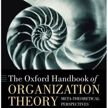 The Oxford Handbook of Organization Theory: Meta-Theoretical | Inspire Uplift