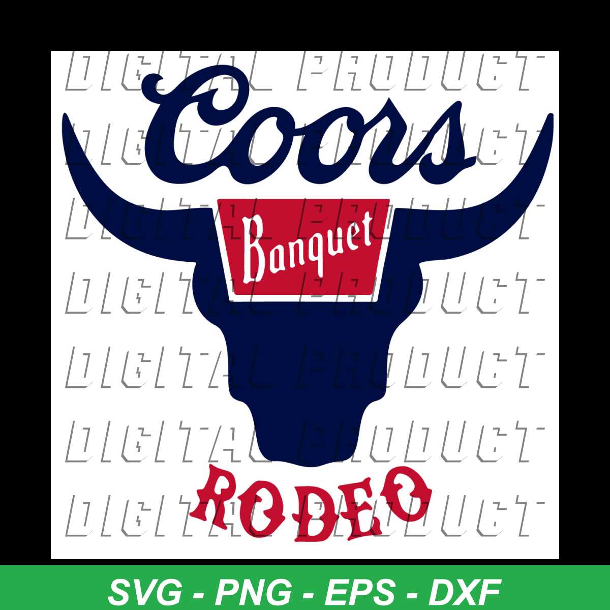 Unofficial Coors Banquet Rodeo Beer Logo Coors Light Svg, Tr | Inspire ...