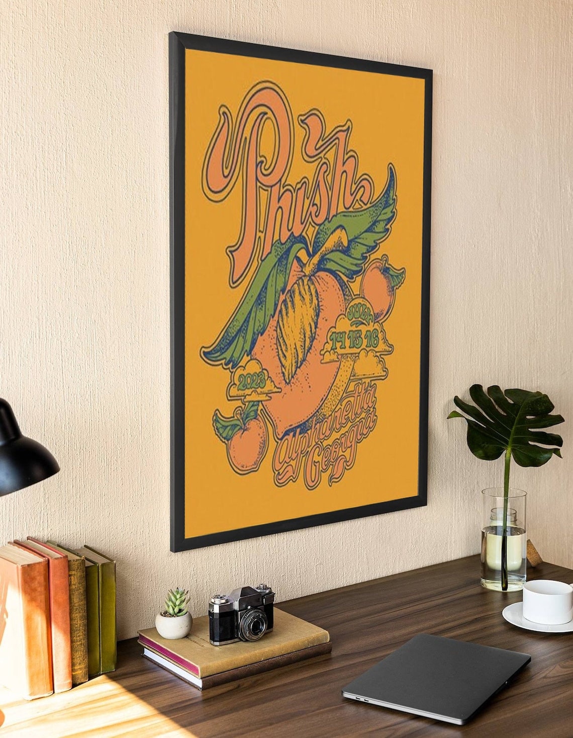 Phish Poster, Phish 2023 Tour Poster, Phish July 25 26, Phis - Inspire ...