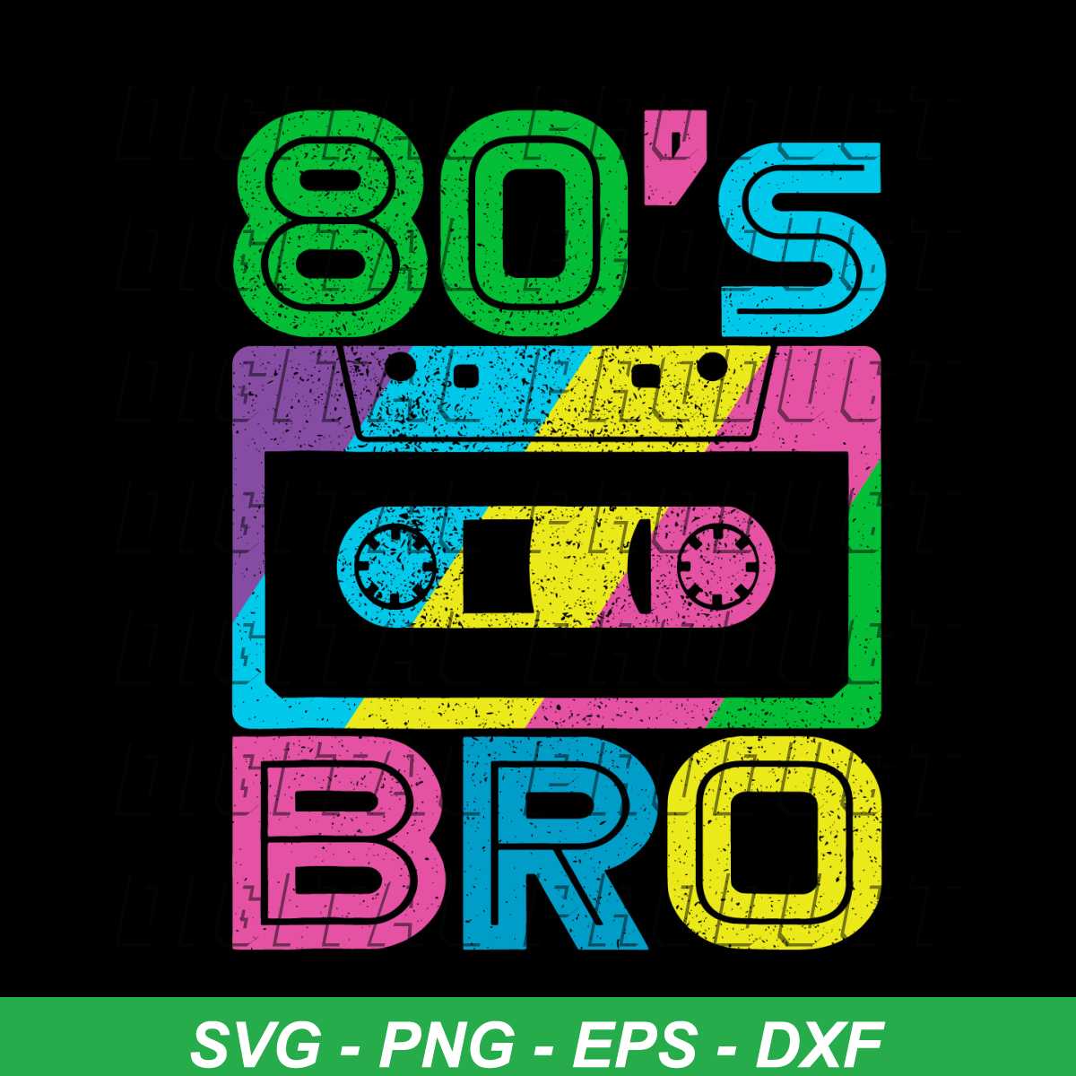 Retro 80s Bro Svg, Trending Svg, 80s Svg, Eighties Svg, 80s | Inspire ...