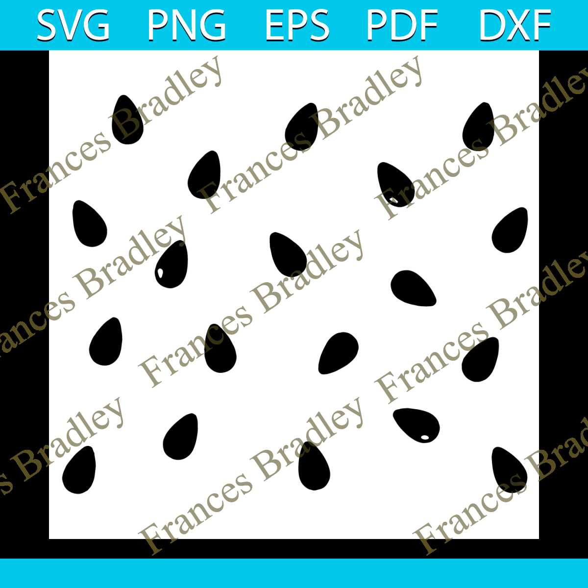 Watermelon Seeds Svg, Trending Svg, Watermelon Svg, Seeds Sv | Inspire ...