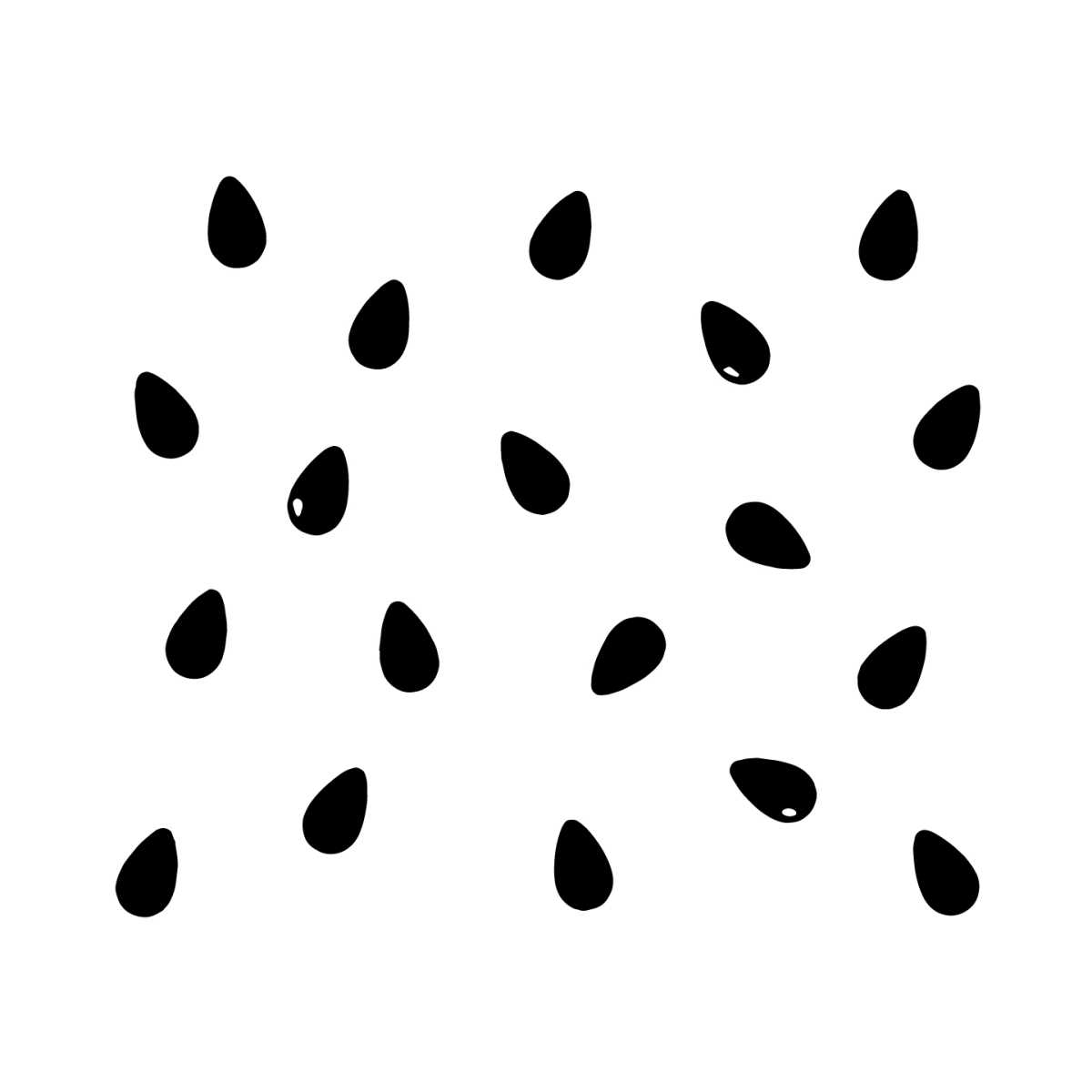 Watermelon Seeds Svg, Trending Svg, Watermelon Svg, Seeds Sv | Inspire ...