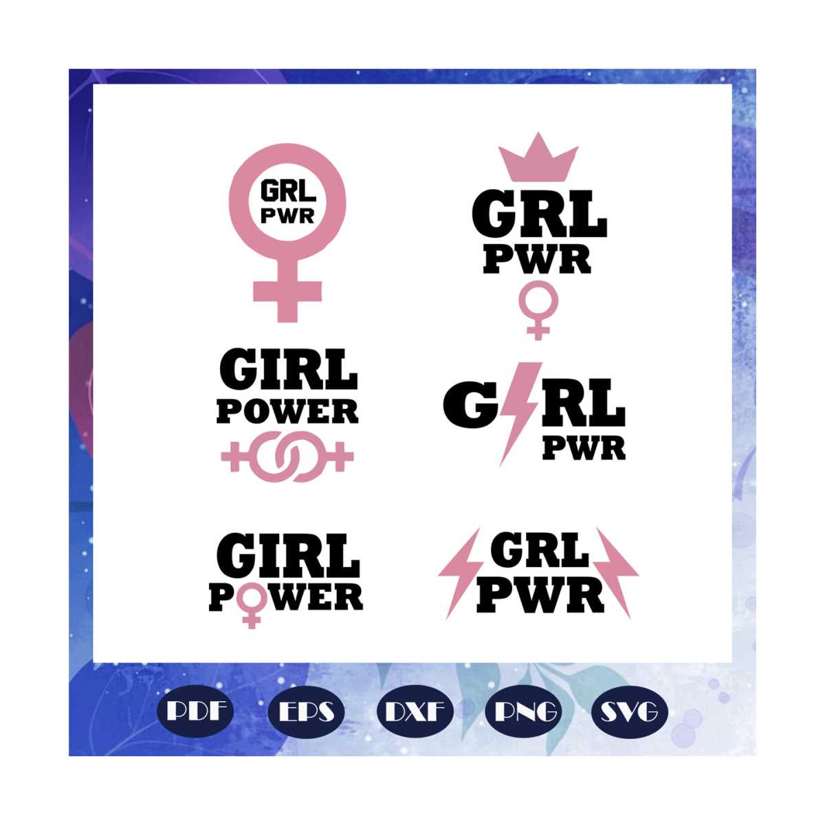 girl power svg - Inspire Uplift