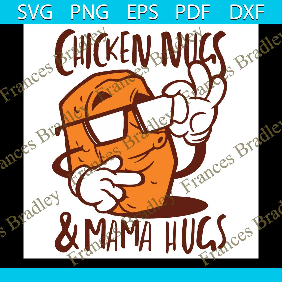 Chicken Nugs And Mama Hugs Svg, Trending Svg, Chicken Nugs S | Inspire ...