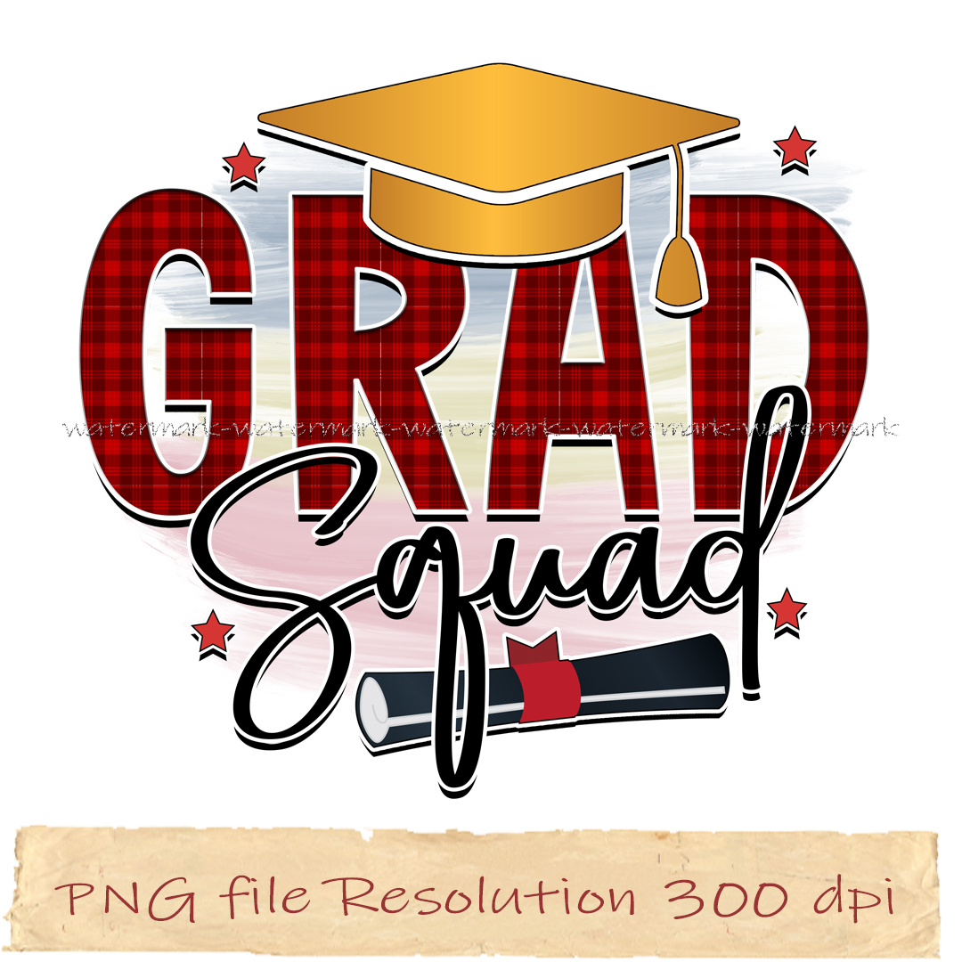 Grad Squad Graduation sublimation bundle, Instantdownload, 1 - Inspire ...