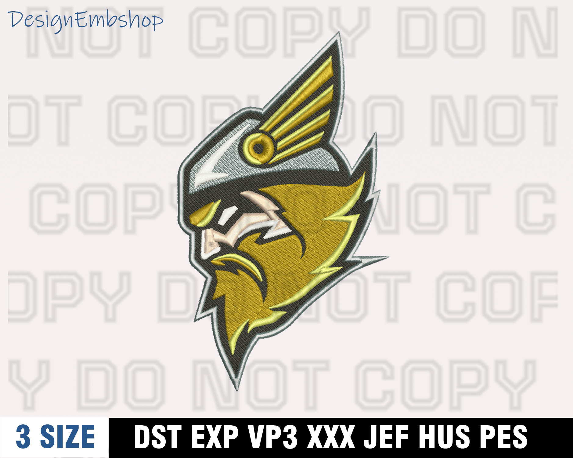 Idaho Vandals Mascot Embroidery Designs, NCAA Machine Embroi | Inspire ...