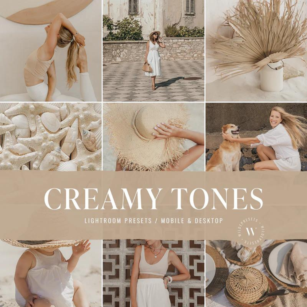 The Creamy Tones Preset Collection - Mobile & Desktop Lightr - Inspire ...