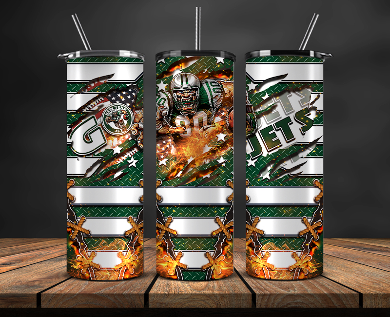 New York Jets Tumbler, NY Jets Logo, NFL, NFL Teams, NFL Log | Inspire ...