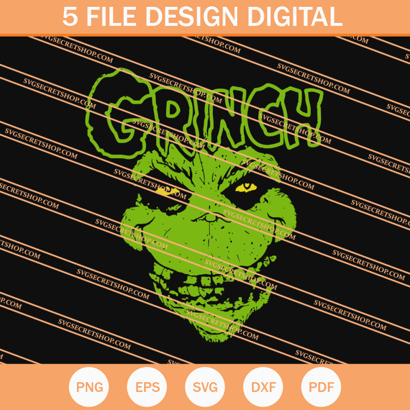 Grinch SVG, The Grinch SVG, The Grinch Movie SVG, Movie SVG - Inspire ...