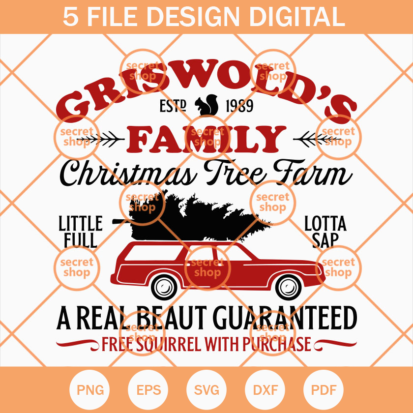 Griswolds Family Christmas Tree Farm SVG, Griswold American | Inspire ...