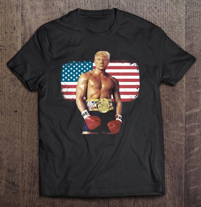Funny Trump Boxing Meme Boxer Christmas Campaign Shirt | Inspire Uplift