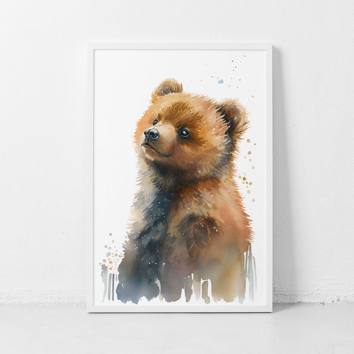 Animals Watercolour Poster, Wall Posters And Modern Family B - Inspire ...