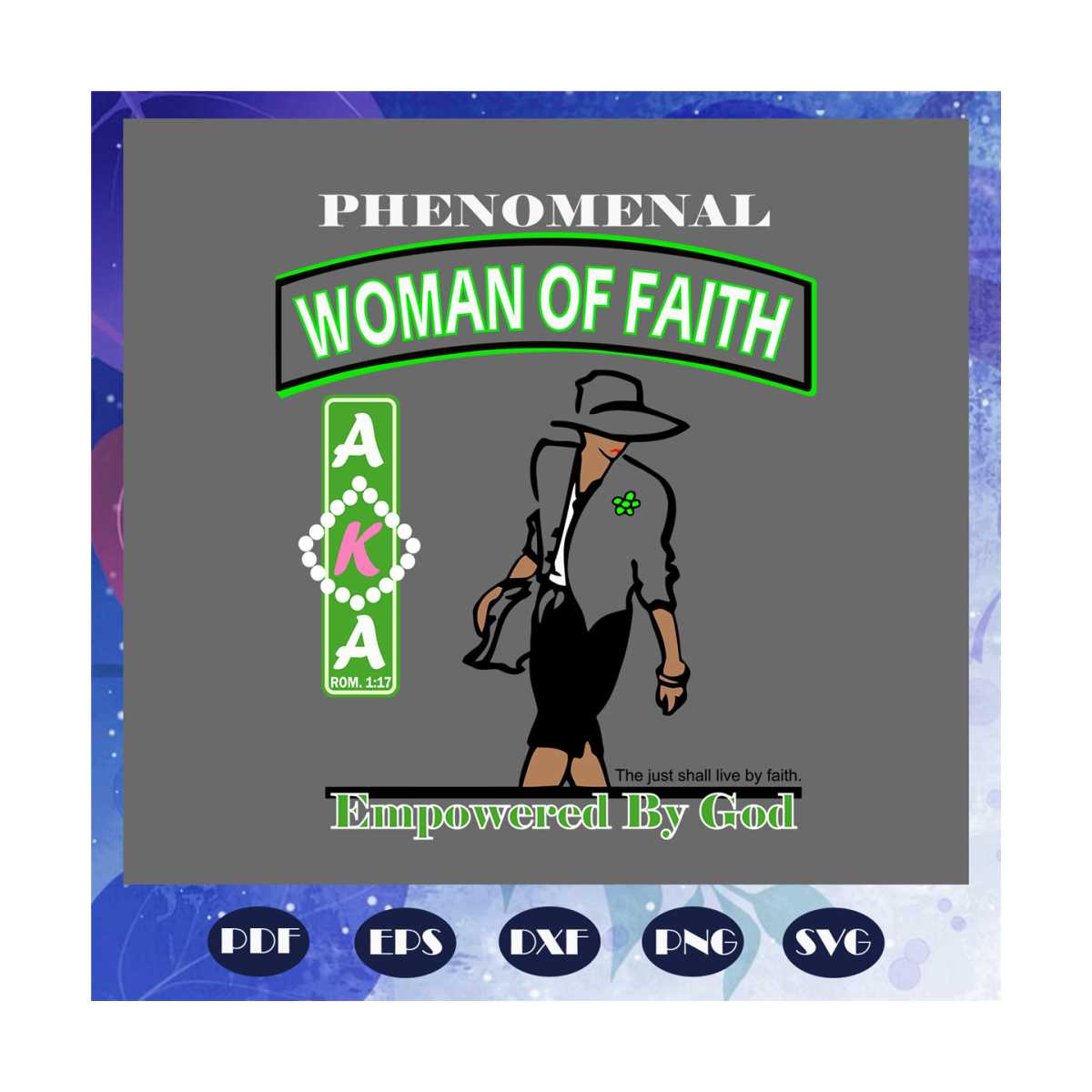 Phenomenal woman of faith aka, aka sorority gift, aka sorori | Inspire ...