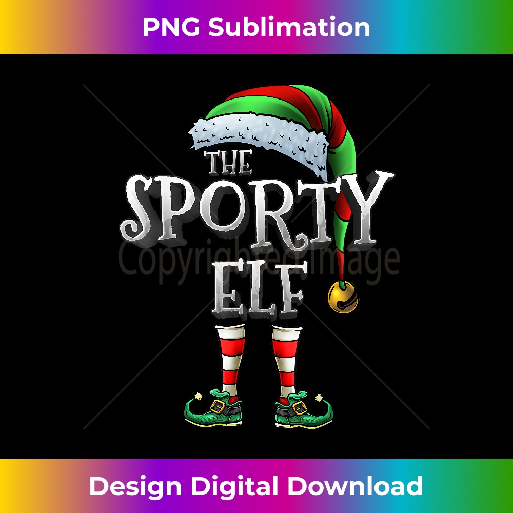 The Sporty Elf Shirt Matching Family Sporty Christmas - Time - Inspire ...