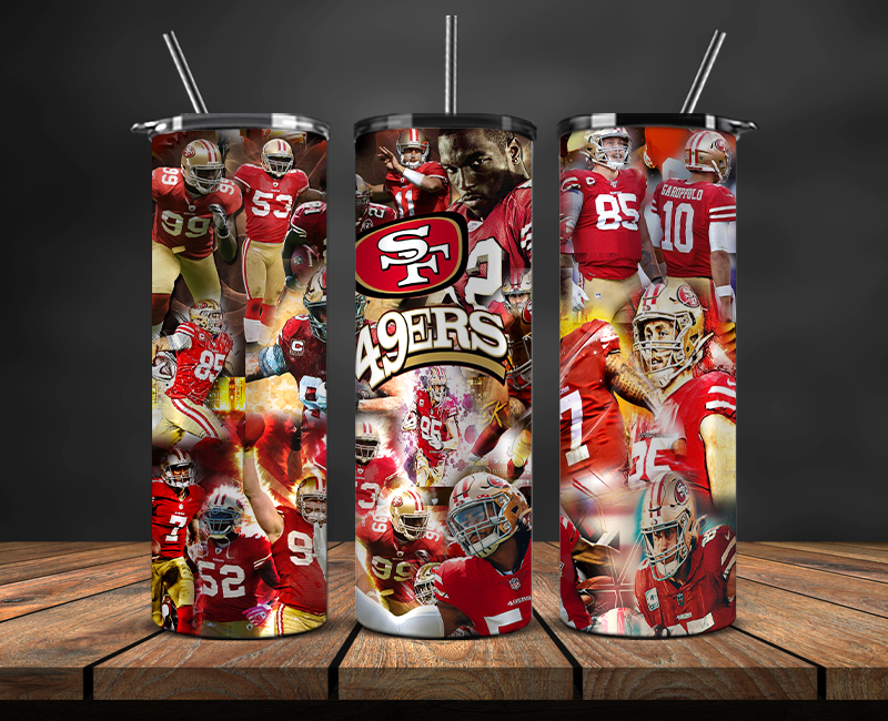 49ers Logo Tumbler, Nfl,NFL Logo,Nfl Png,NFL Spots,Nfl Teams | Inspire Uplift