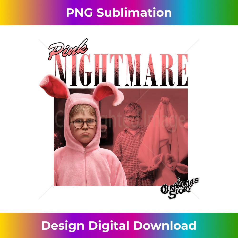 A Christmas Story 90's Style Pink Nightmare Long Sl - Timele - Inspire ...
