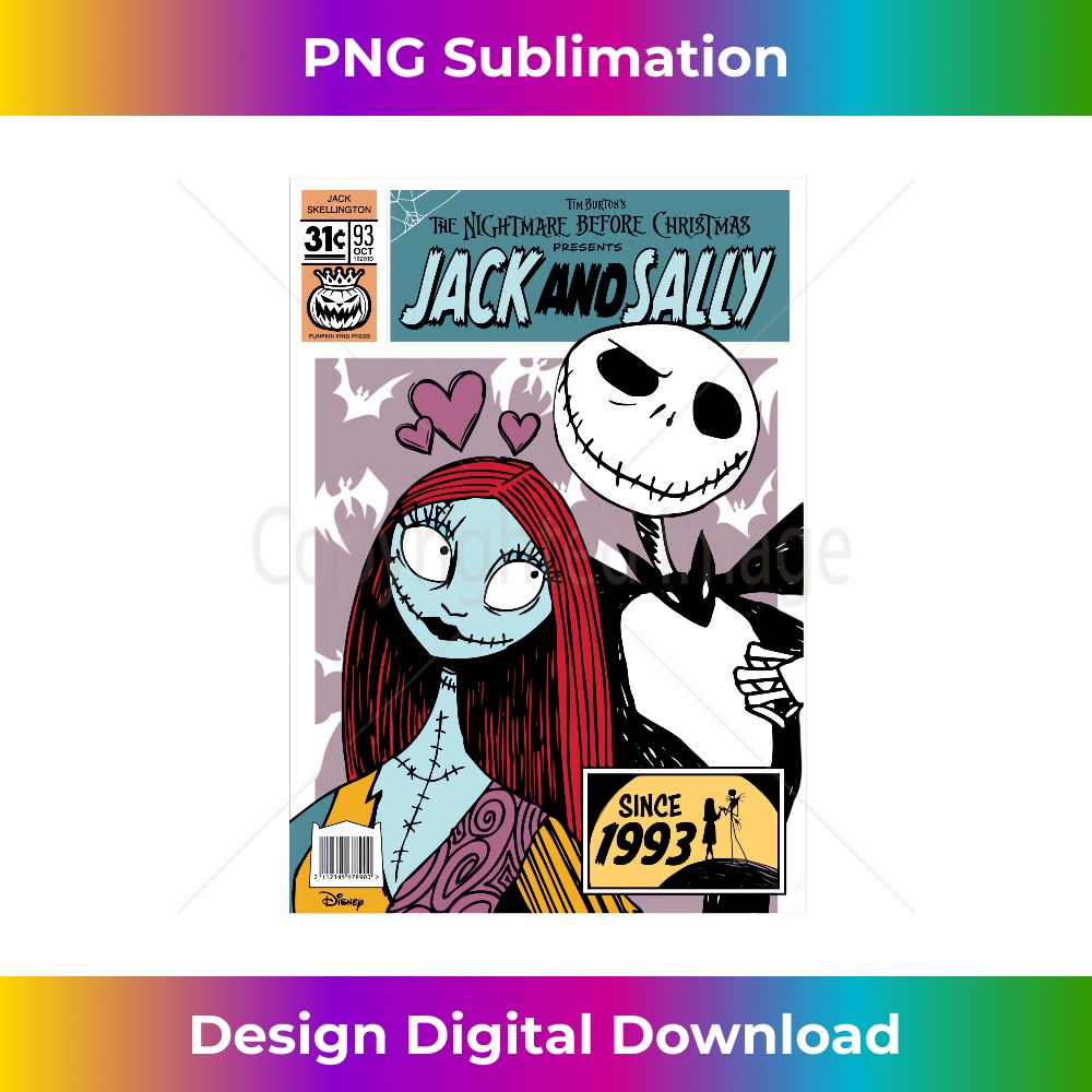 The Nightmare Before Christmas - Jack And Sally Long Sl - De | Inspire ...