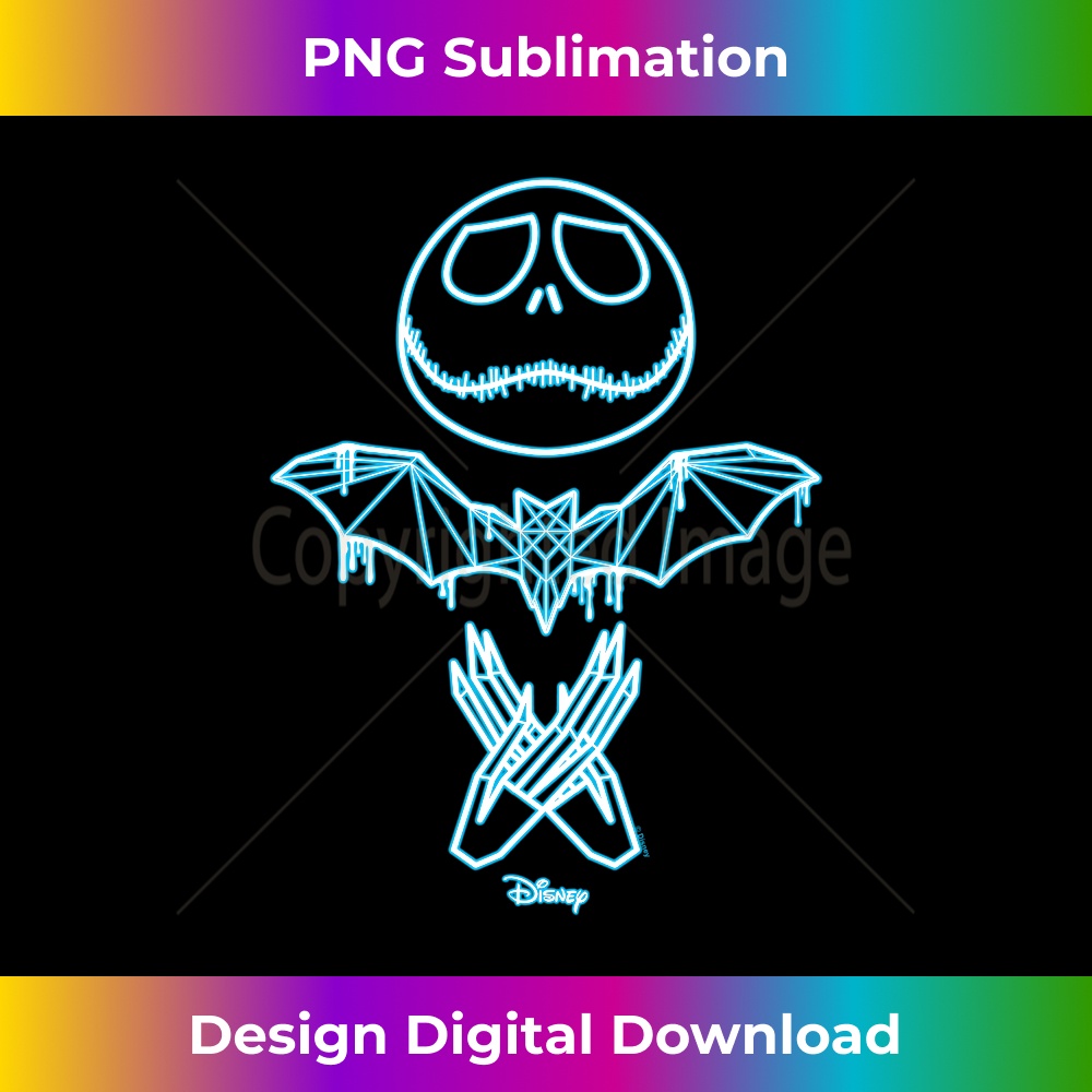 The Nightmare Before Christmas - Jack Blue Glow Long Sl - In | Inspire ...