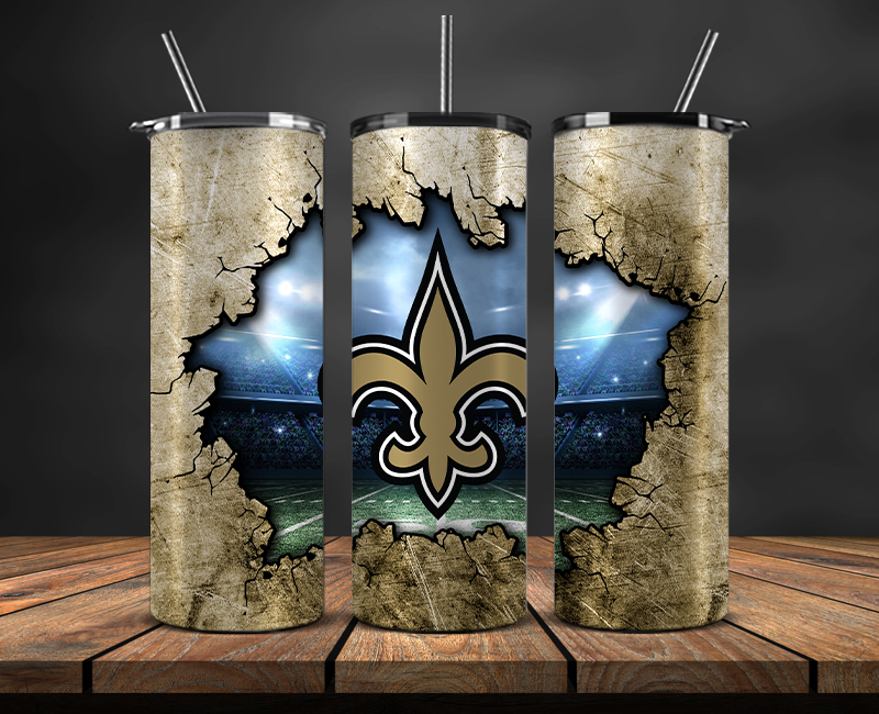 New Orleans Saints Tumbler, Saints Logo NFL, NFL Teams, NFL | Inspire ...