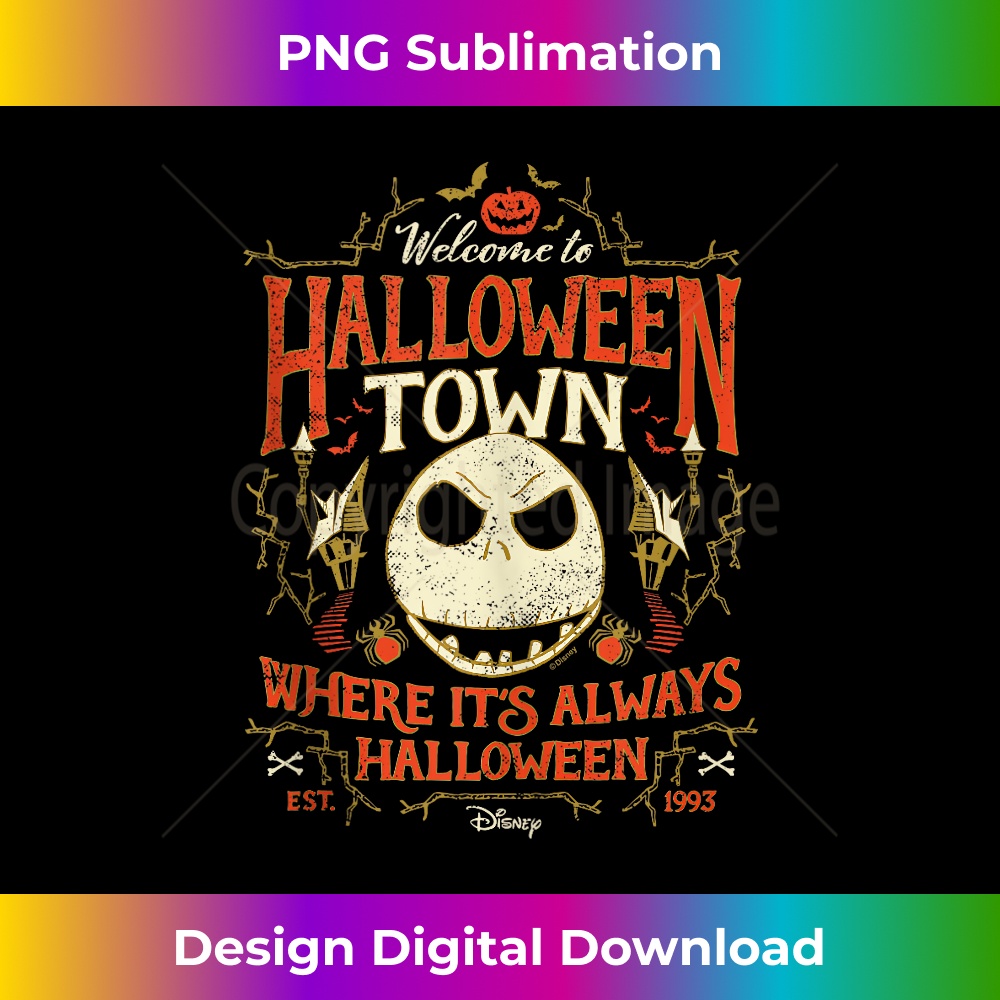 Nightmare Before Christmas - Halloween Town Tank - Futuristi | Inspire ...