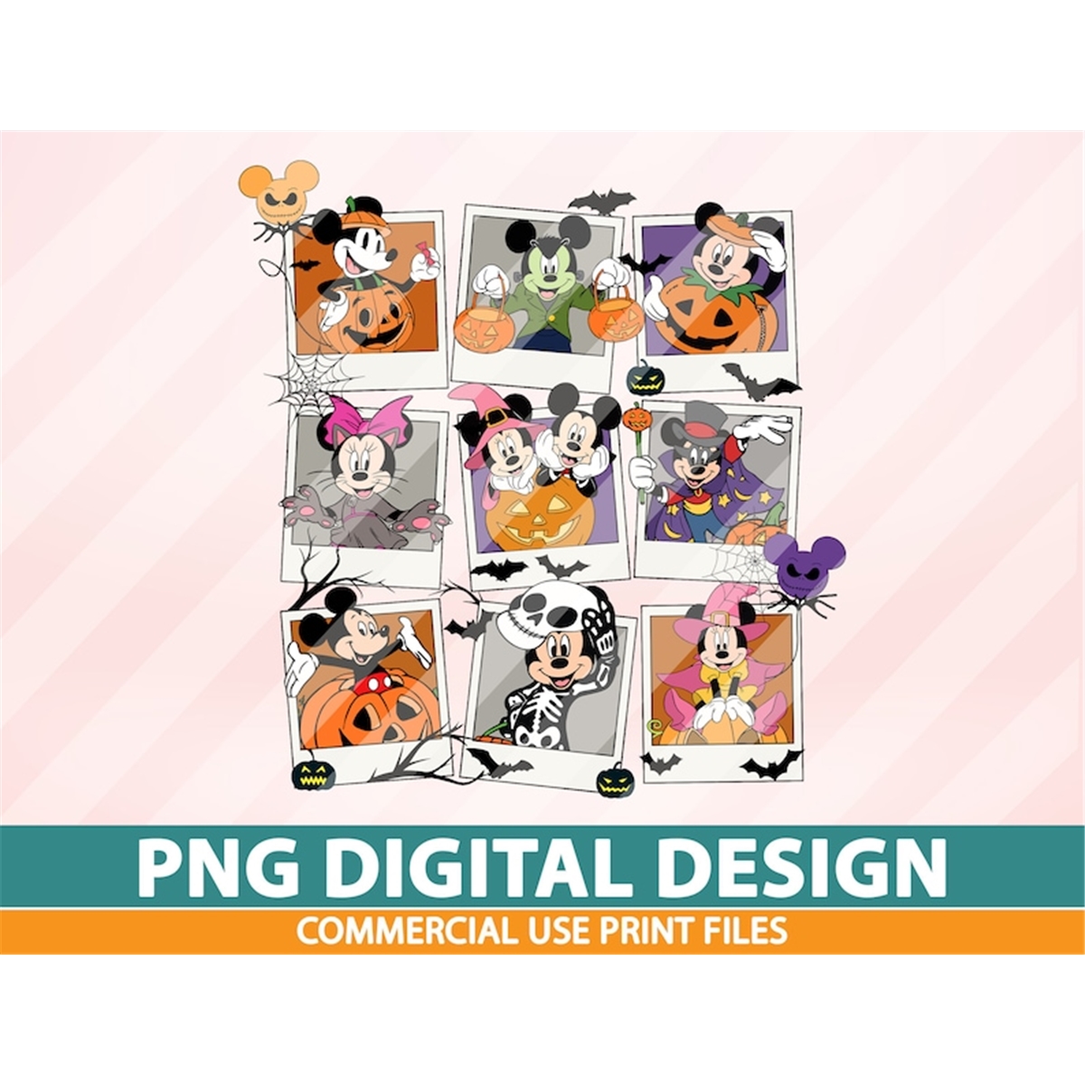 Happy Halloween Png, Mouse And Friends Png , Trick Or Treat - Inspire ...