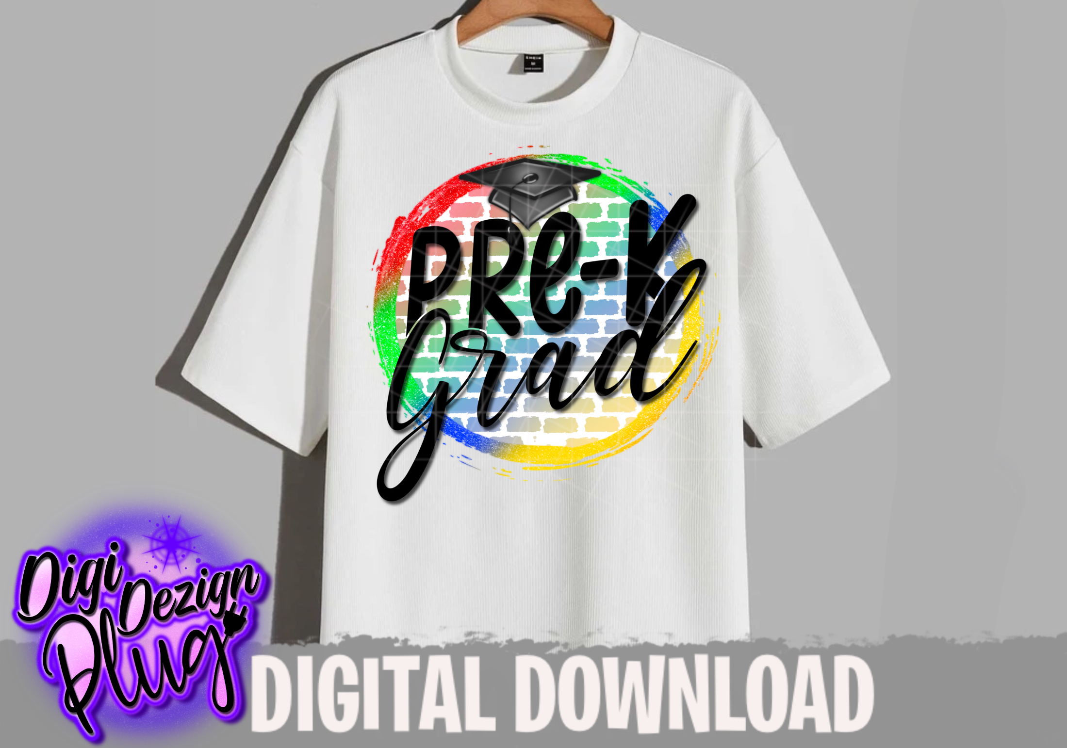 Pre K Grad Png- Digital Download - Inspire Uplift