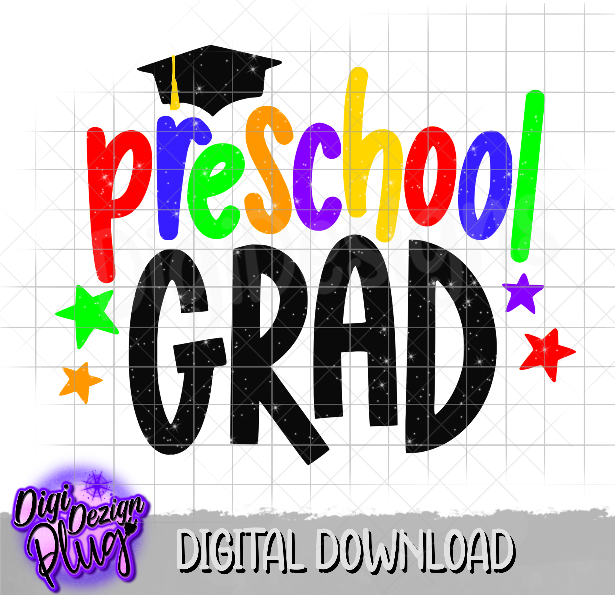 Preschool Grad Svg - Png- Digital Download | Inspire Uplift