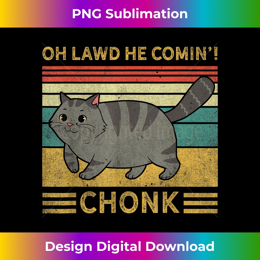 Funny Retro Style Vintage Cats Memes Chonk Cat Scale - Bohem | Inspire ...