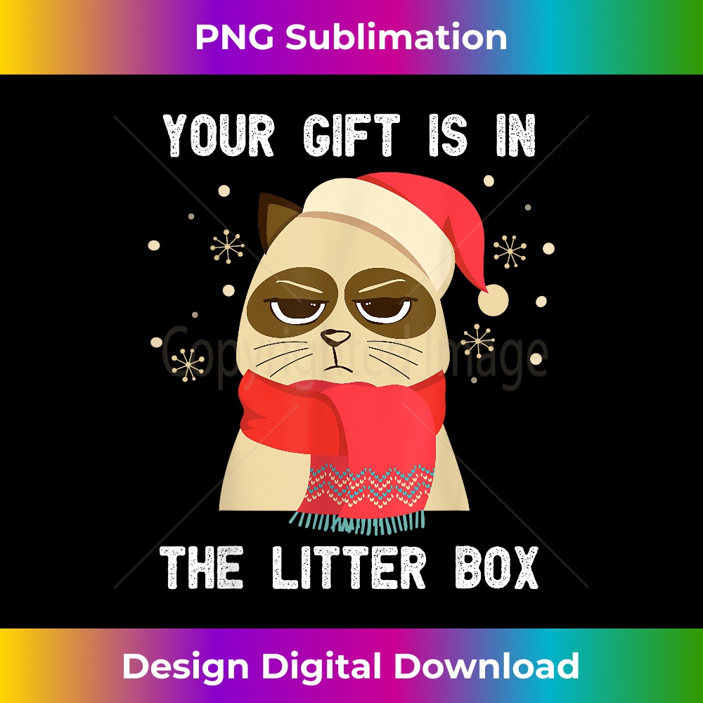 Funny Cat Christmas Your Christmas Is In The Litter - Innova - Inspire ...