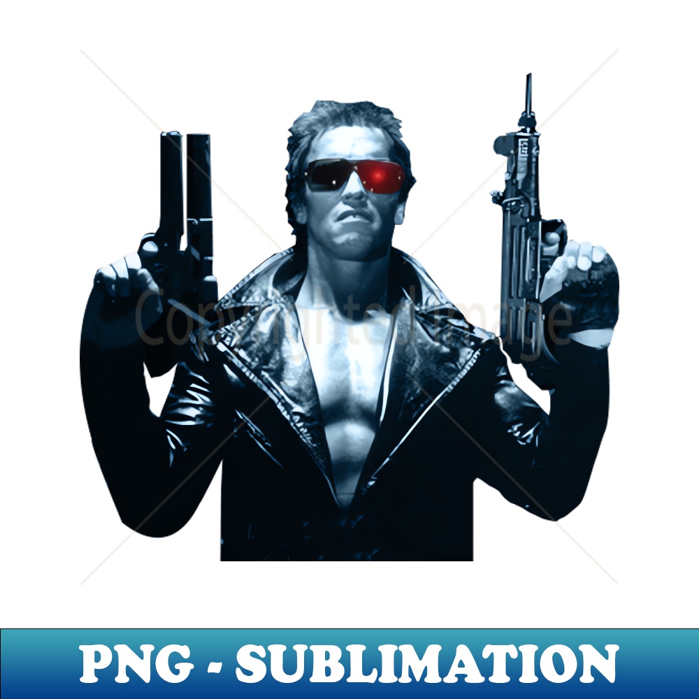 Terminator - Sublimation-Ready PNG File - Perfect for Person | Inspire ...