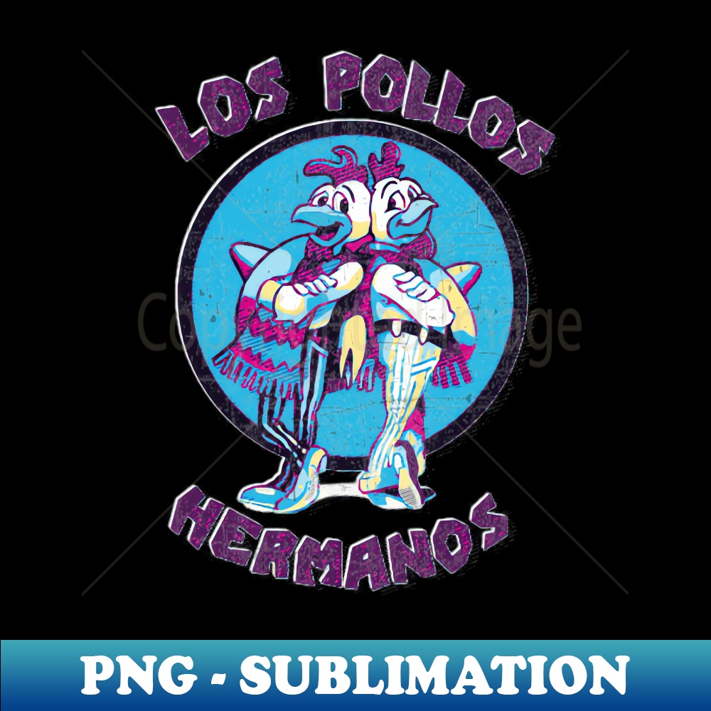 Vintage 90s Los Pollos Hermanos - Aesthetic Sublimation Digi - Inspire ...