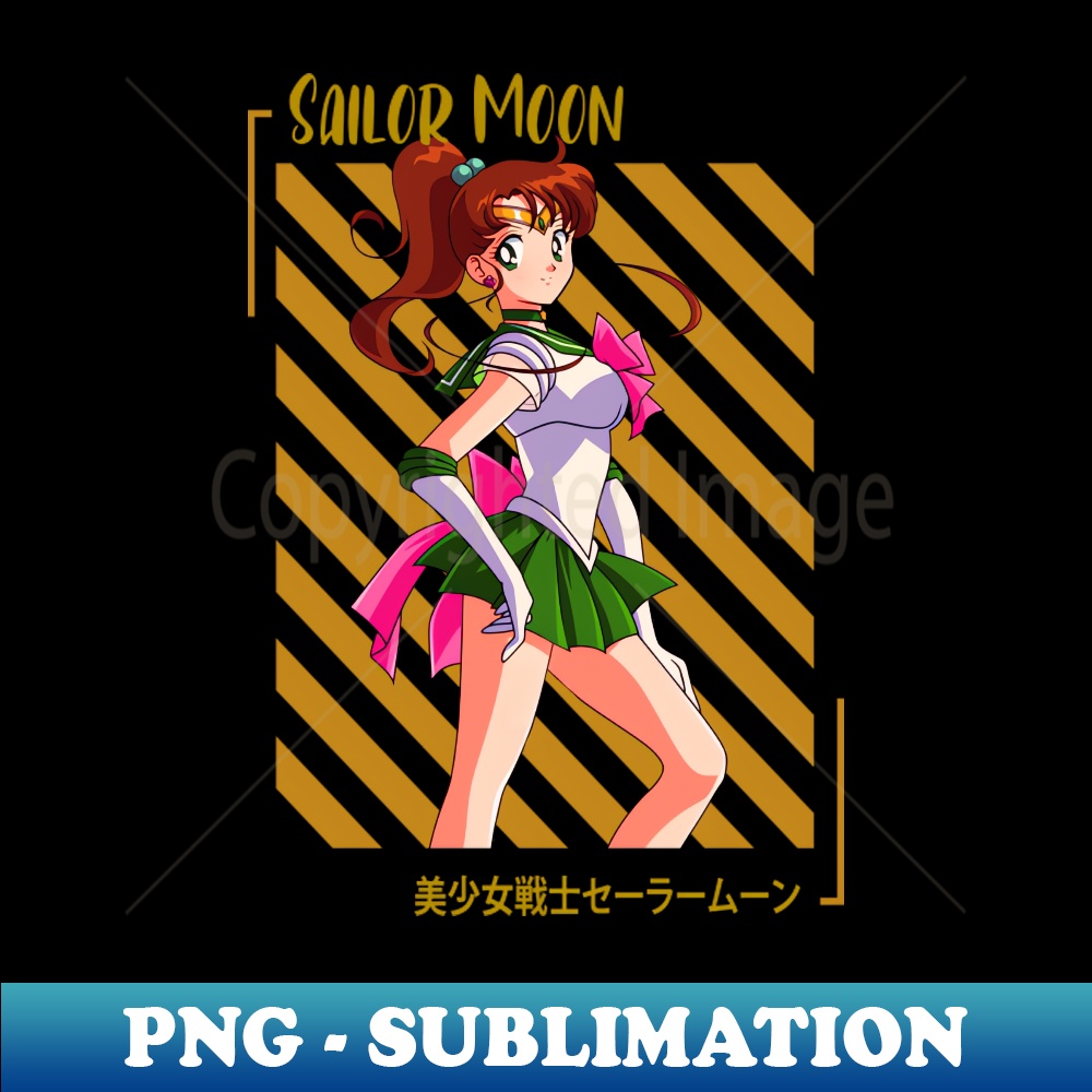 Sailor Jupiter - PNG Transparent Digital Download File for S - Inspire ...