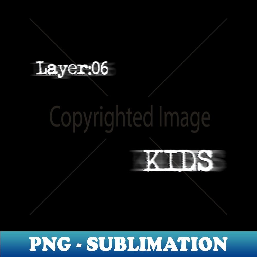 Serial Experiments Lain - Layer06 - PNG Sublimation Digital - Inspire ...