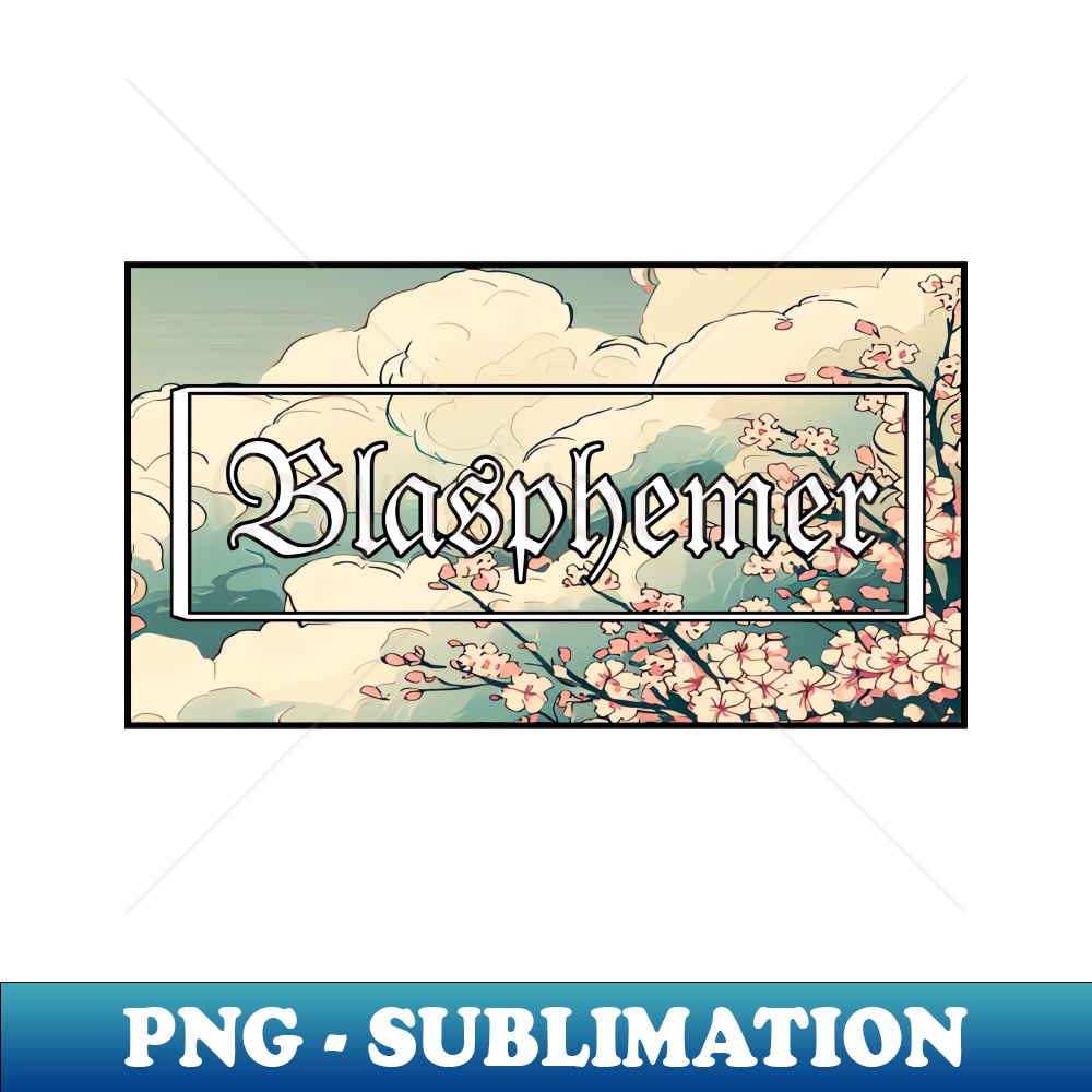 Blasphemer - Vintage Sublimation PNG Download - Add a Festiv | Inspire ...